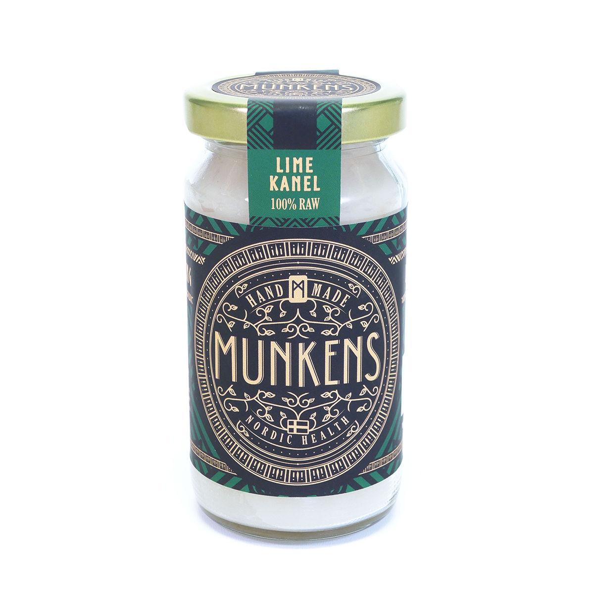 Munkens Honung - Kallrörd/Rå/Raw - Lime & Kanel - Munkens Hälsa